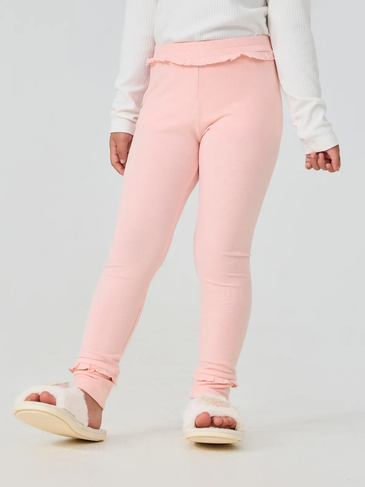 Quần Leging Kid Bé Gái XTRA - HEAT™ Phối Bèo